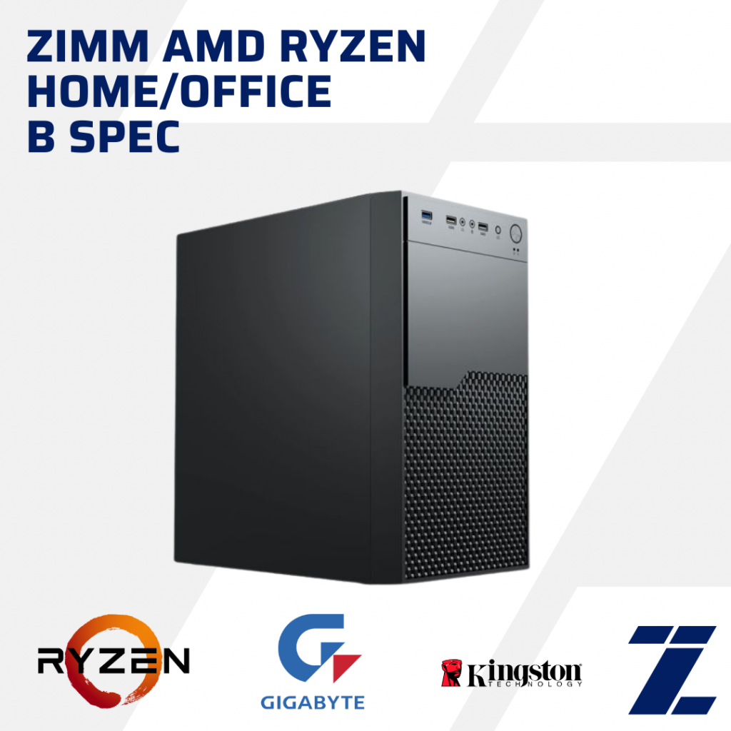 ZIMM AMD Ryzen Home/Office B Spec PC - Zi-Clone
