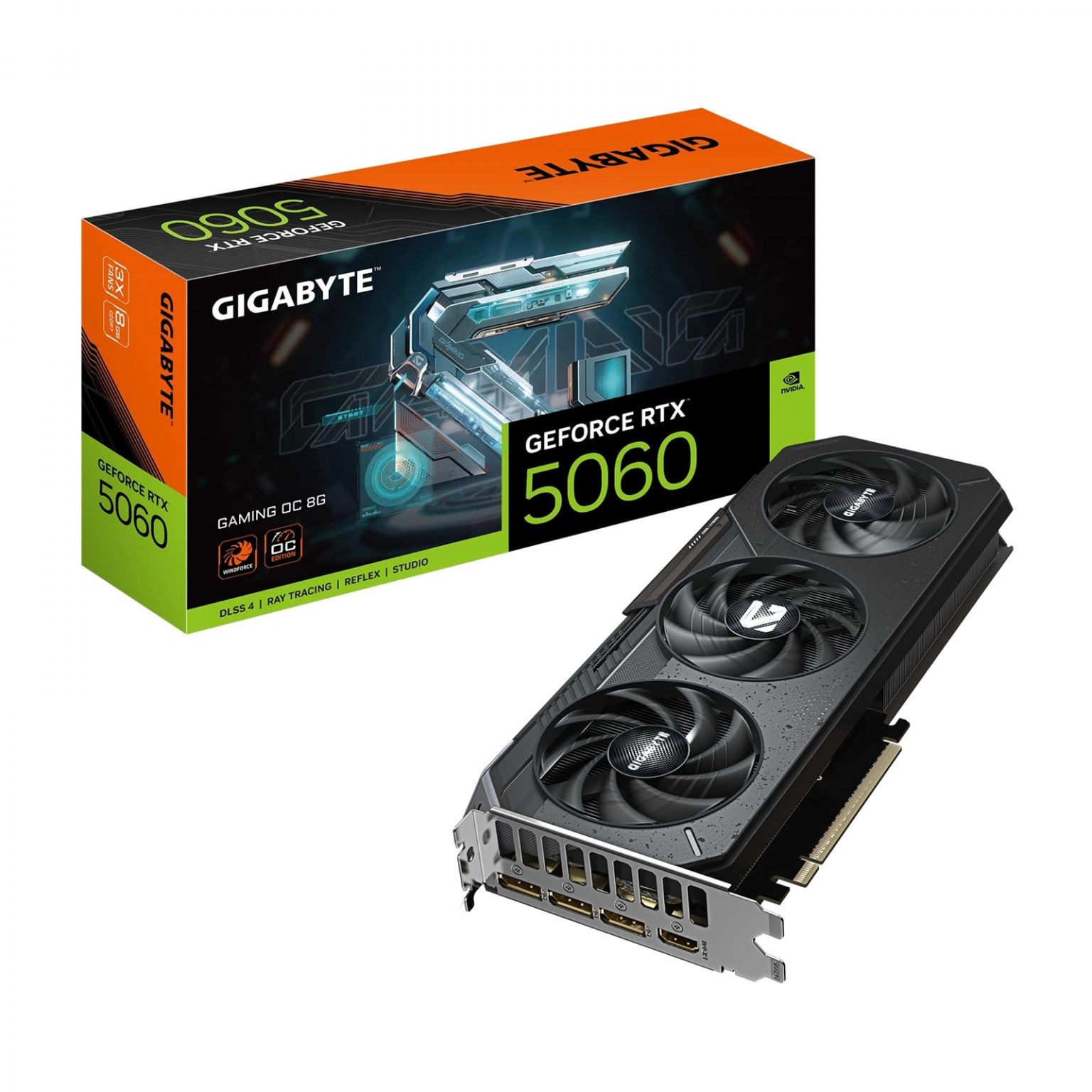 Gigabyte GeForce RTX 5060 GAMING OC 8GB Graphics Card - Zi-Clone